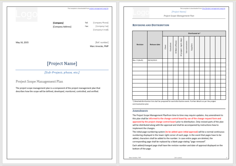 13 Free Statement of Work Templates - My Word Templates