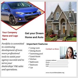 Agent Portfolio Flyer Templates - My Word Templates