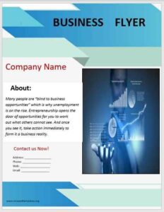 Business Flyer Templates - My Word Templates
