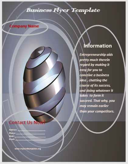 11 Free Unique Business Flyer Templates - My Word Templates