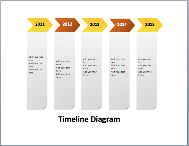 Timeline Diagram Template - My Word Templates
