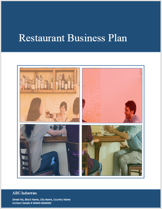 Restaurant Business Plan Templates - 6 Free Word Templates