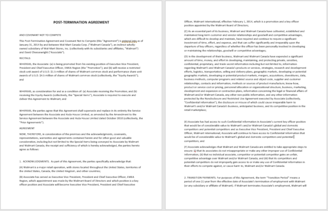 Business Contract Templates - 8 Free Samples - My Word Templates