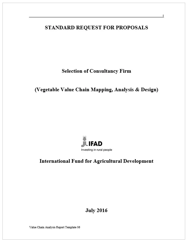 Value Chain Analysis - Free Diagrams & Report Templates - My Word Templates